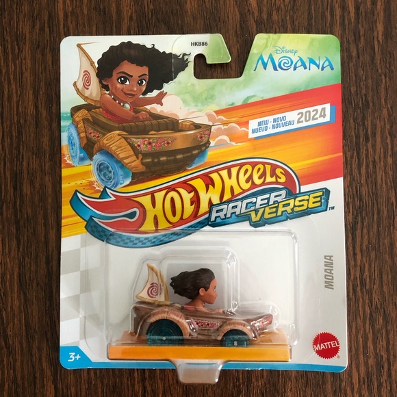 Disney | Toys | Hot Wheels Racer Verse X Disneys Moana Diecast Car New ...